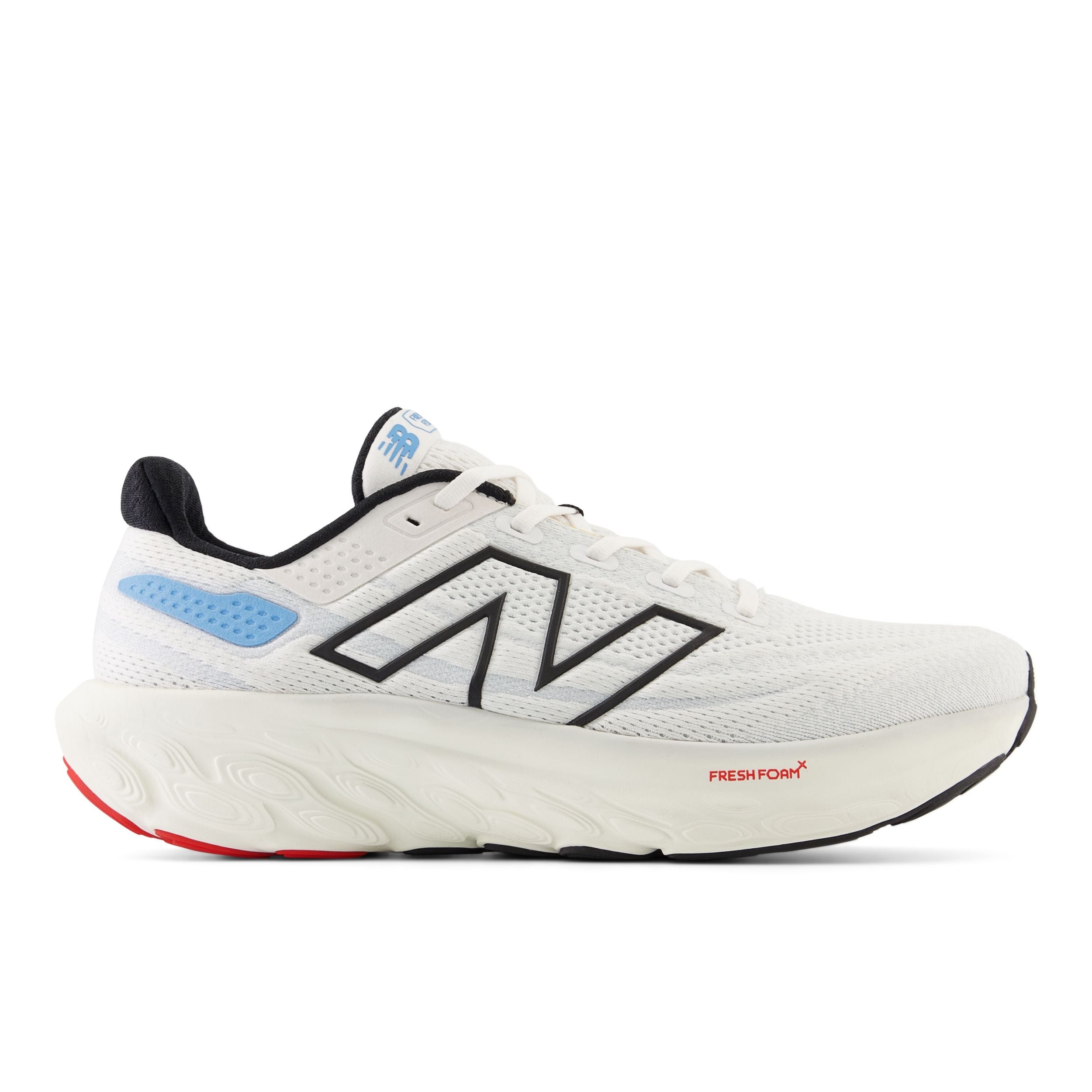 New Balance Men's Fresh Foam x 1080v13 White/Black – Sole Experience